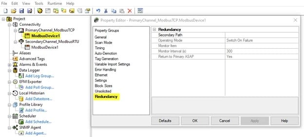 Revisiting TOP Server Redundancy with Communication Paths